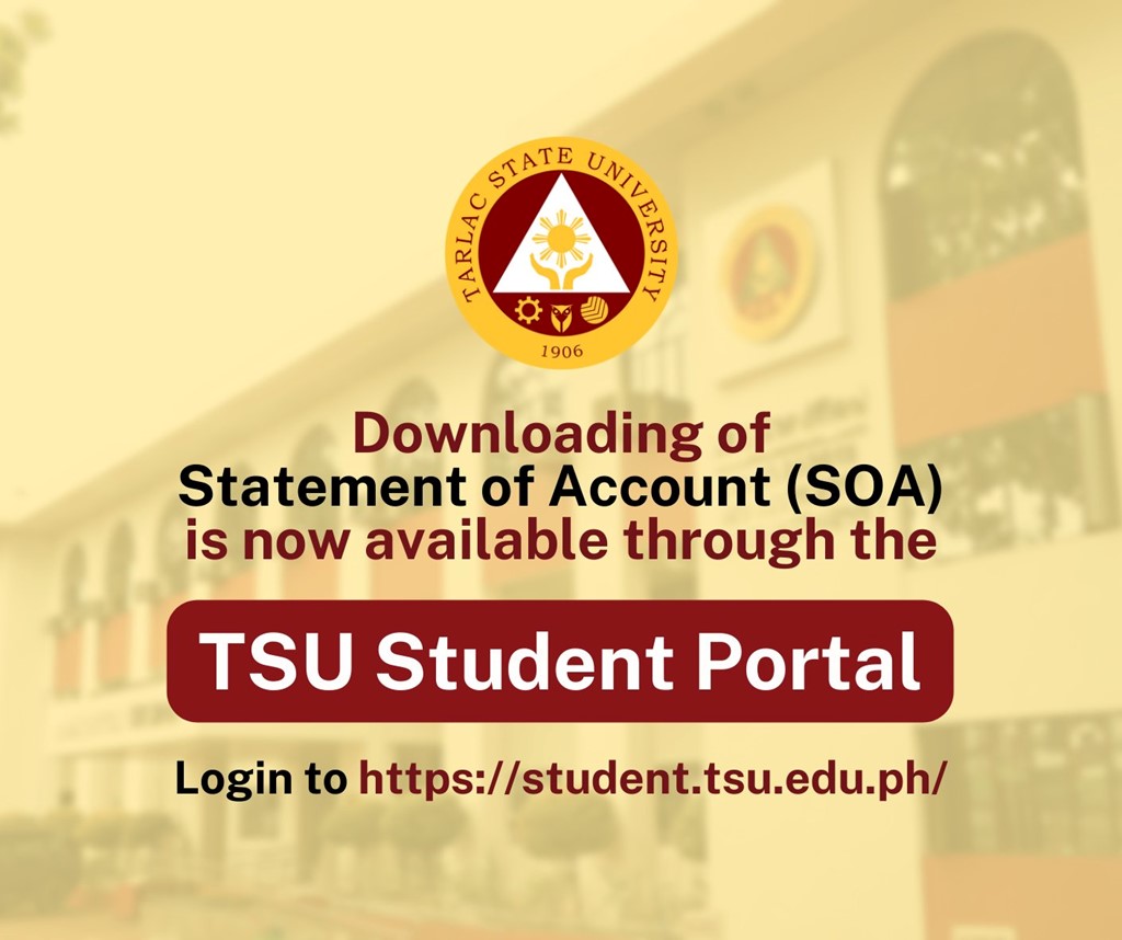 TSU-CAE 2023-2024 ADVISORY NO. 1 - Tarlac State University
